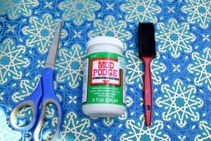 Mod Podge Outdoor Table