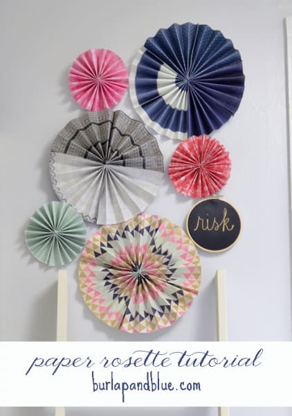 Make Paper Rosettes