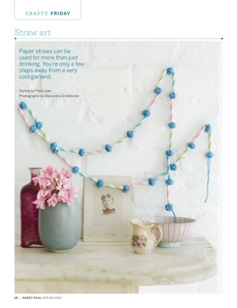 DIY Paper Straw Crafts