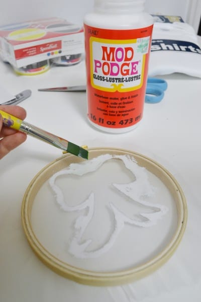 How to Screenprint with Mod Podge