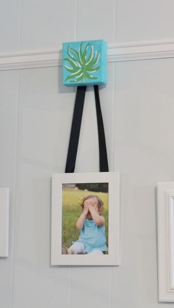 DIY Picture Rail Wall
