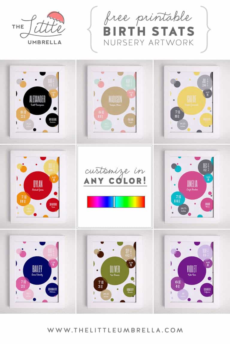 Kids Printables {Free Printable Art for Kids and Nurseries}