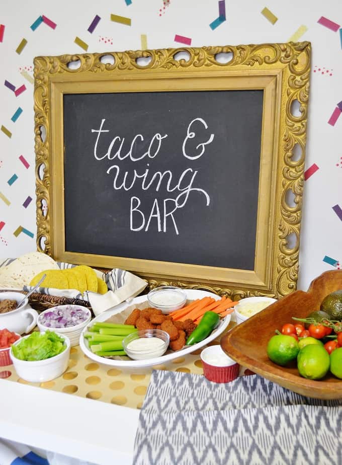 Taco and Wing Bar