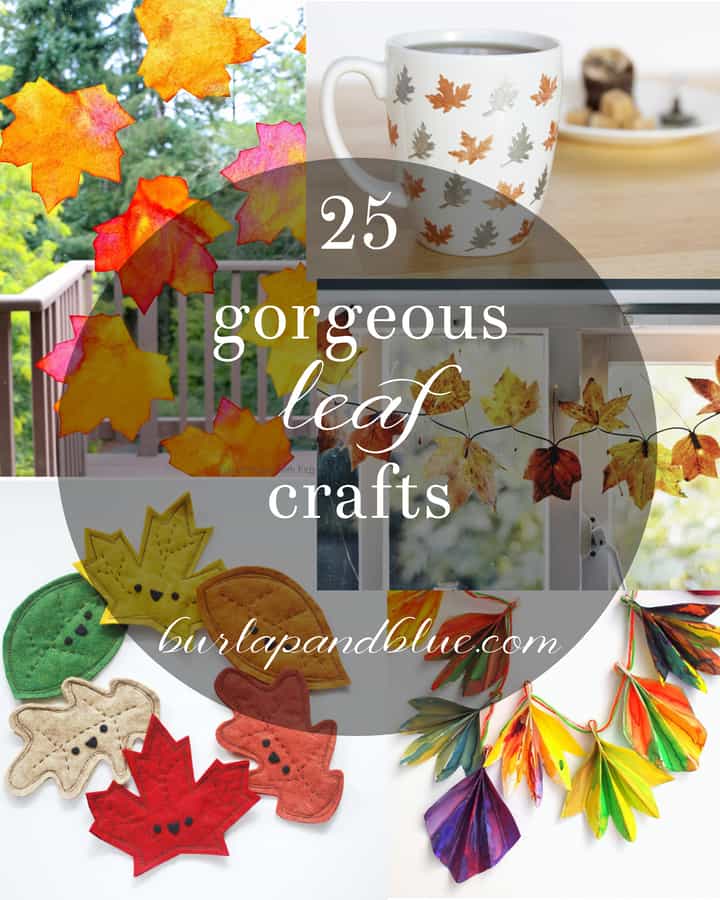 25 Modern Leaves Crafts