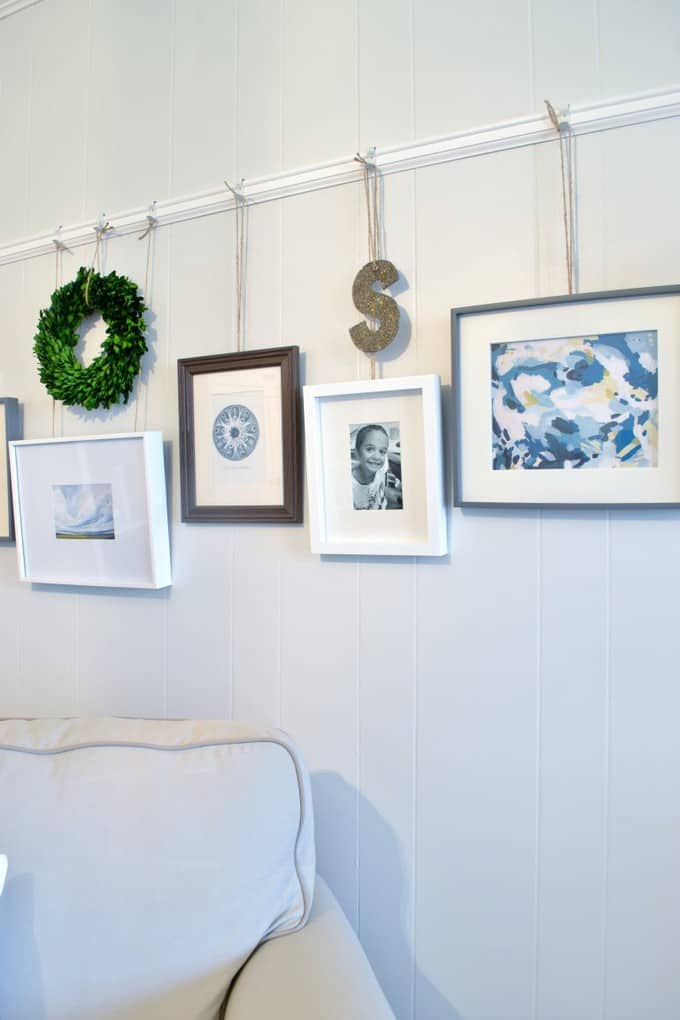 Picture Rail Wall