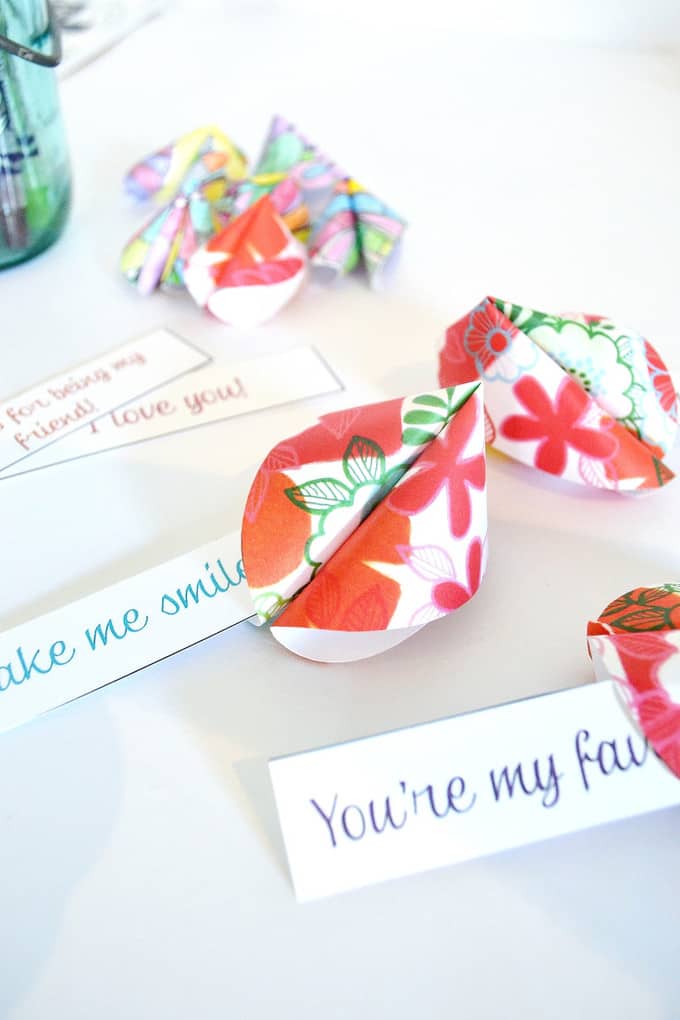 Paper Fortune Cookies