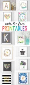 Free Printables for the Home