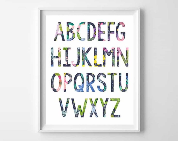 Alphabet & Number Printables