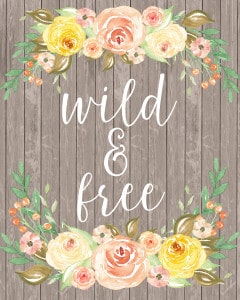 how to create free printables