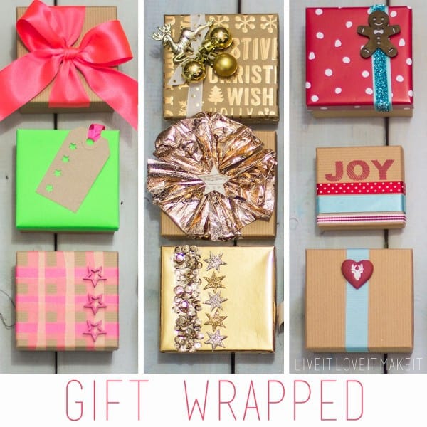 christmas wrapping and packaging inspiration