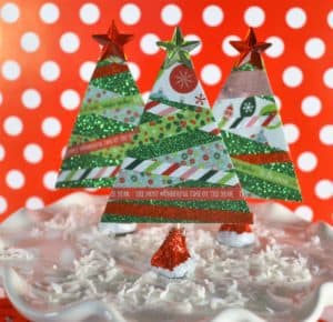 Make Paper Christmas Trees {With Washi Tape}