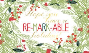 teacher Christmas gift idea with free printable tags