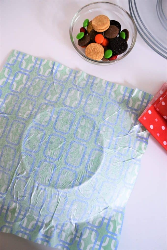 Decoupage Plates {How to Mod Podge Plates with Tissue Paper}