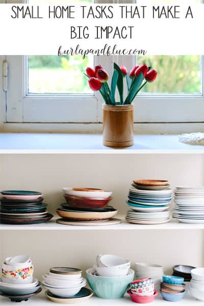 Small Home Tasks That Make a Big Impact