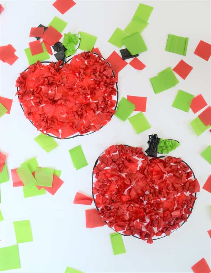 Easy Apple Craft For Back To School Easy Apple Craft For Back To School