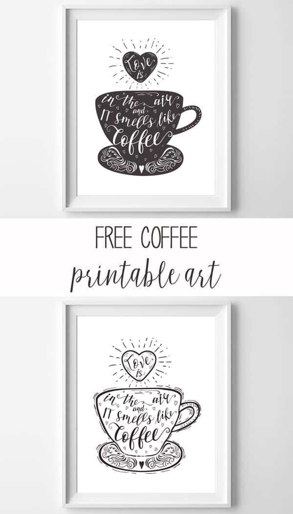 Free Coffee Printable Art