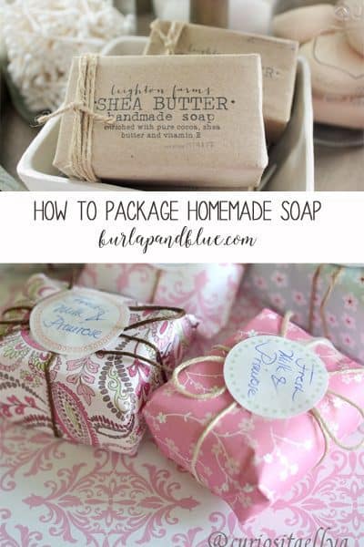 How To Package Homemade Soap