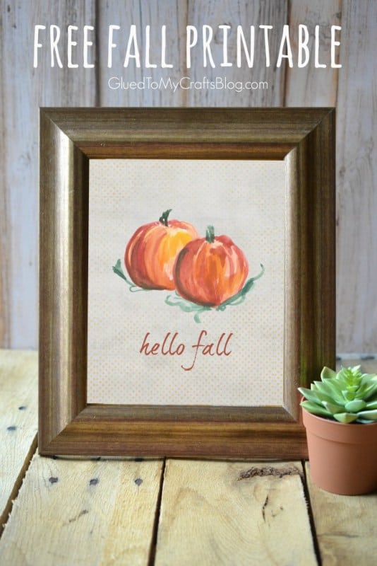 FALL ART AND FREE PRINTABLES