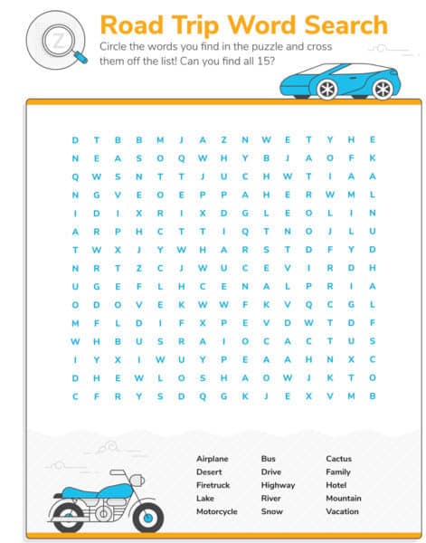 Car Games for Kids {Free Printable Road Trip Games & Ideas}
