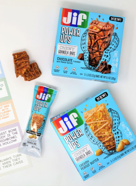 making lunch easier with Jif® Power Ups™ and free lunchbox facts printable