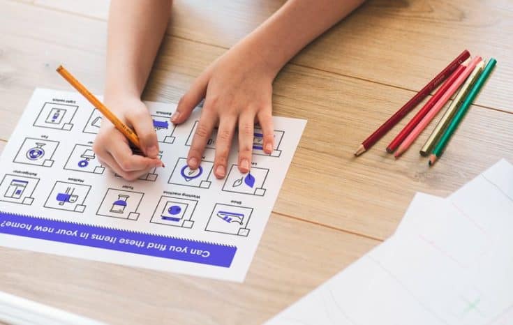 Free New Home Scavenger Hunt Printables