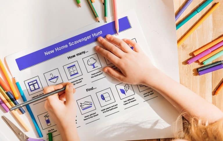 Free New Home Scavenger Hunt Printables
