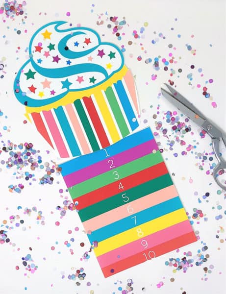 birthday countdown free printable