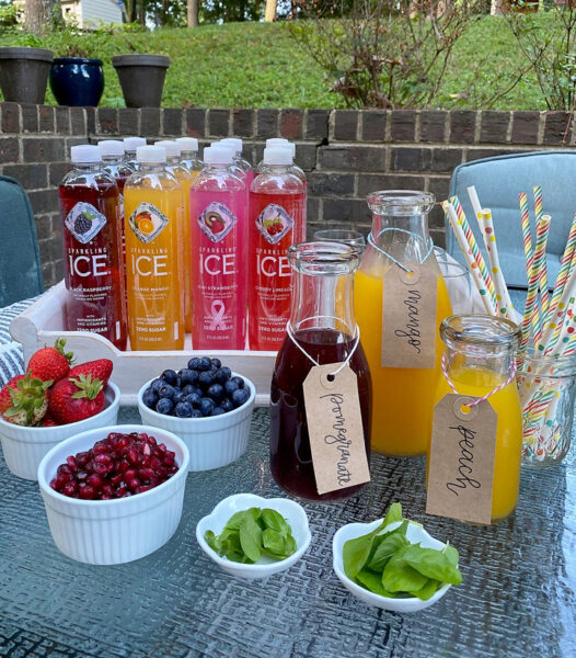 How to Make a Sparkling Water Bar with Sparkling Ice