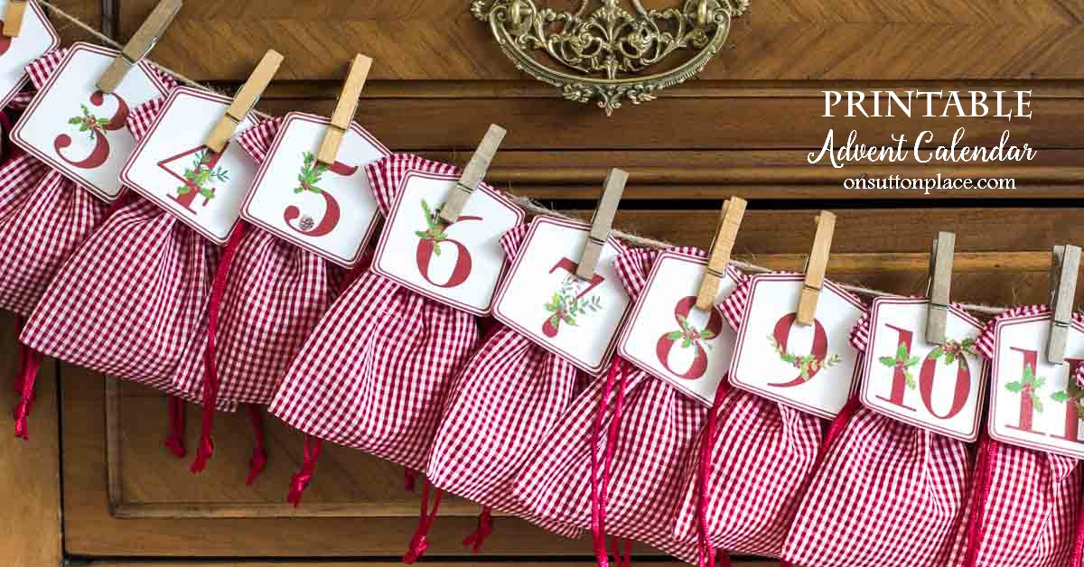 Printable Advent Calendars