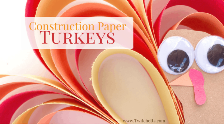 Construction Paper Crafts {Easy Craft Ideas Using Construction Paper}