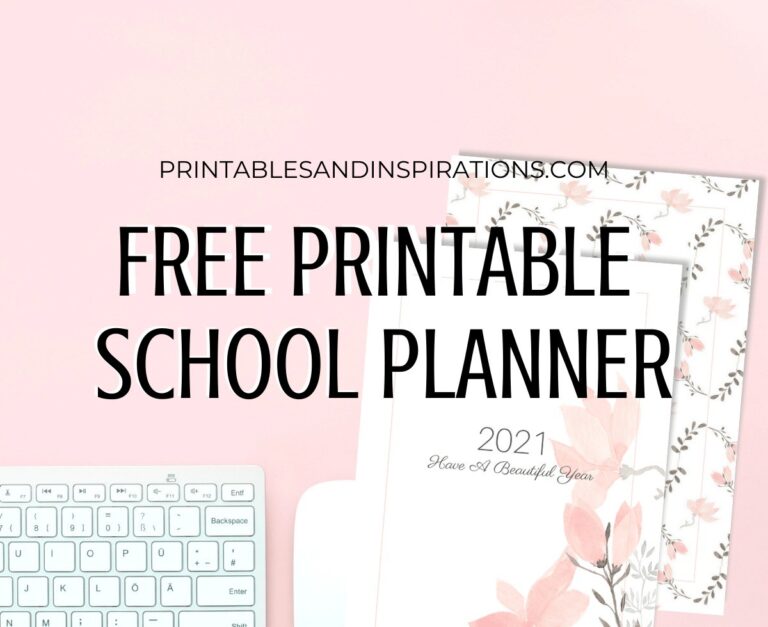 Weekly Planner Printables {Free for Your Happy Planner}