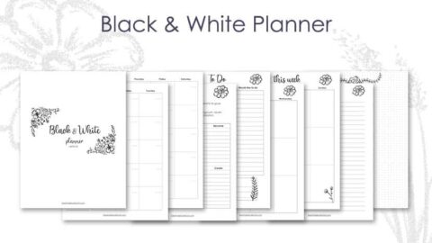 Weekly Planner Printables {Free for Your Happy Planner}