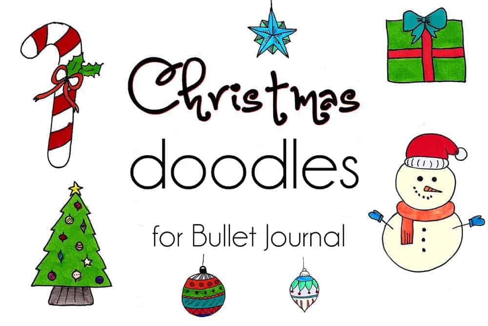Christmas Doodles {How to Make Easy Christmas Doodles}