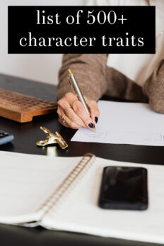 List of Character Traits {500+ Character and Personality Traits}