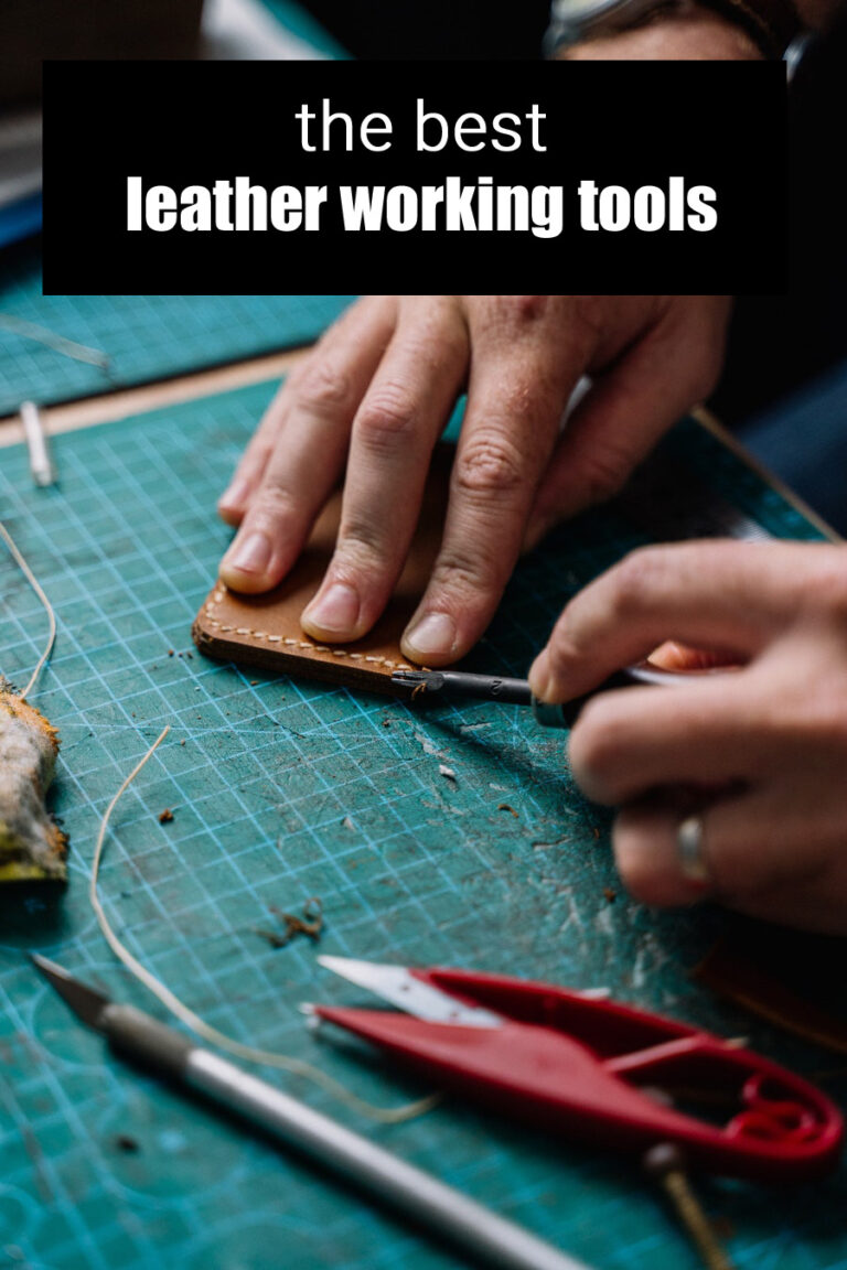 Leather Working Tools - Best Leather Craft Tools List For Your Projects