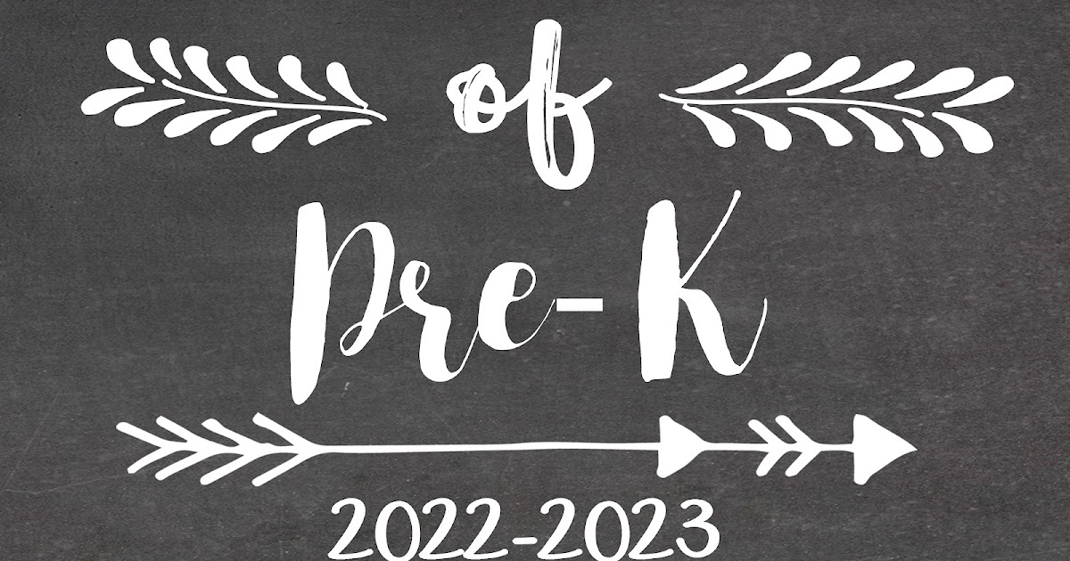 First Day of School Printable Signs 2022-2023